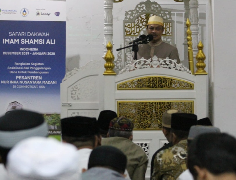 Imam Besar Jamaica Moeslim Centre USA Bawakan Ceramah di Gowa