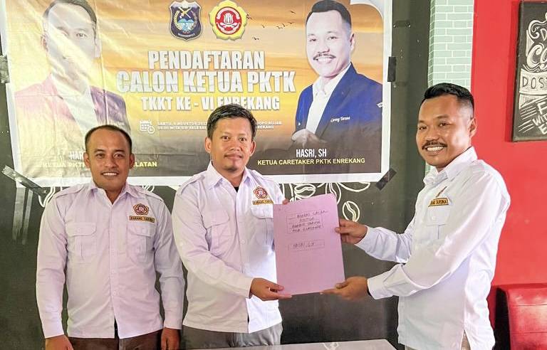 Hasri Jack, Calon Tunggal Ketua Karang Taruna Kabupaten Enrekang