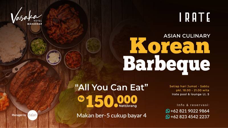 Vasaka Hotel Makassar Hadirkan Asian Culinary