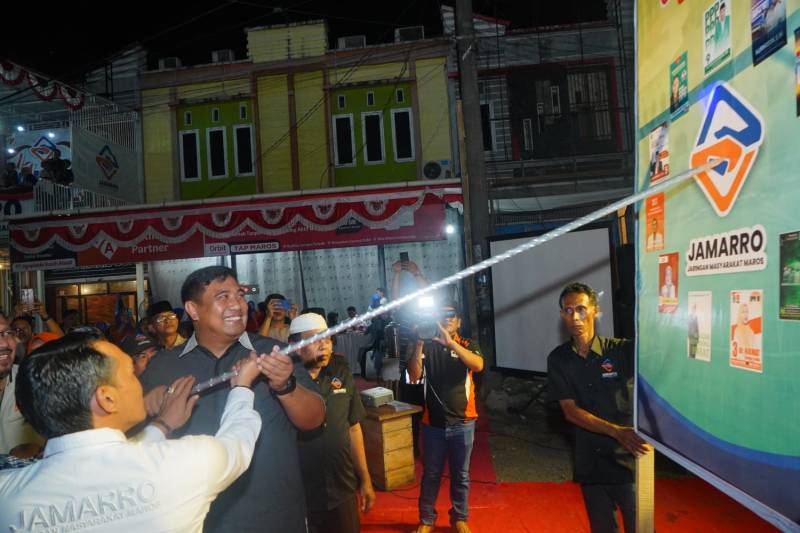 Dukung Putra Daerah Maju DPR RI, Jaringan Masyarakat Maros Gelar Deklarasi