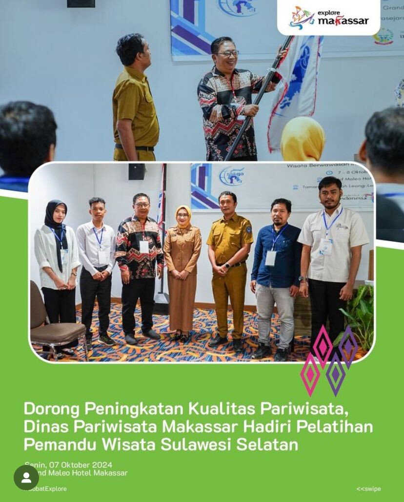 Pelatihan Pemandu Wisata Sulawesi Selatan Dimulai, Dinas Pariwisata ...