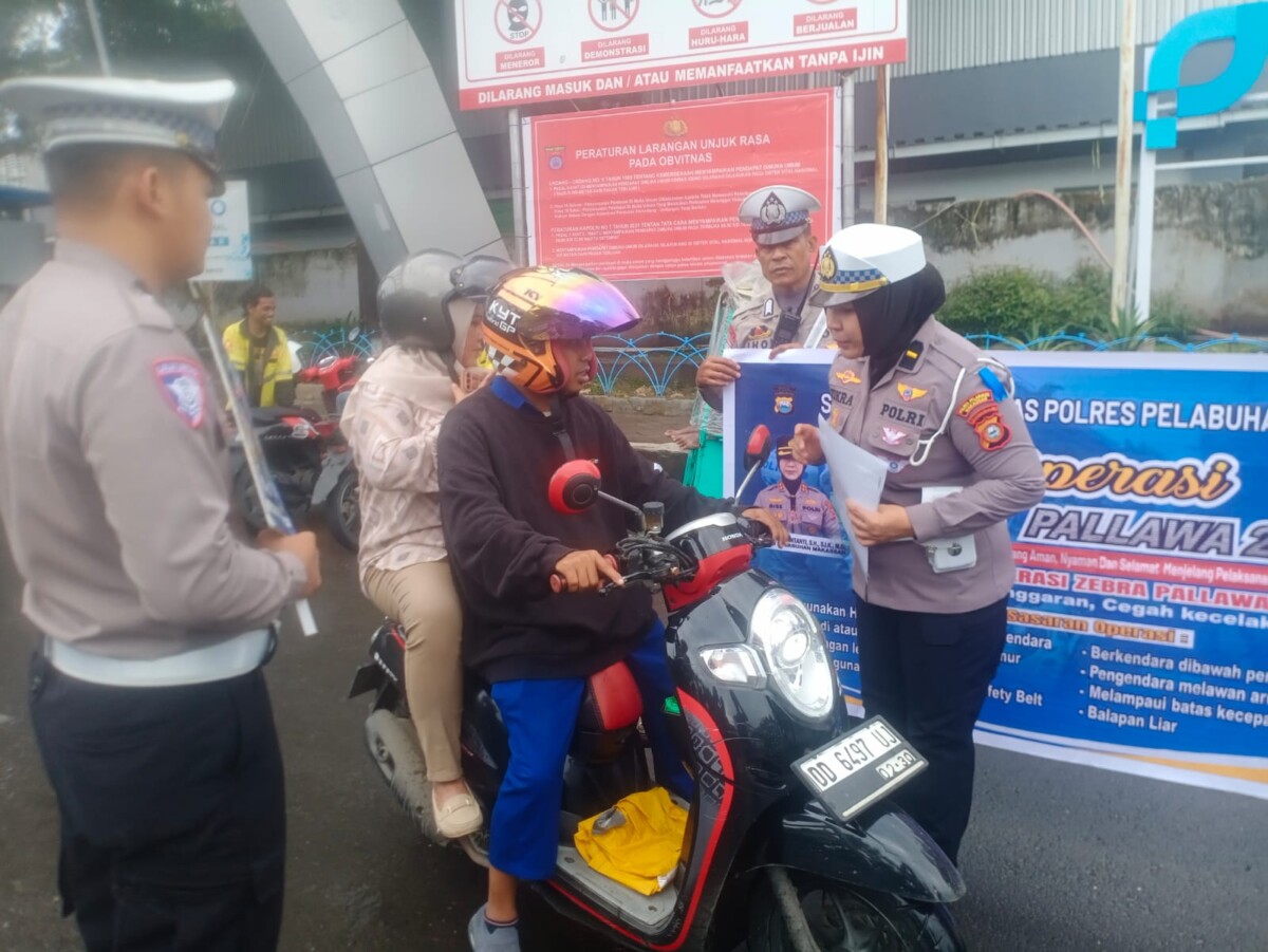 Polres Pelabuhan Makassar Gaungkan Ops Zebra Pallawa 2025 Melalui ...