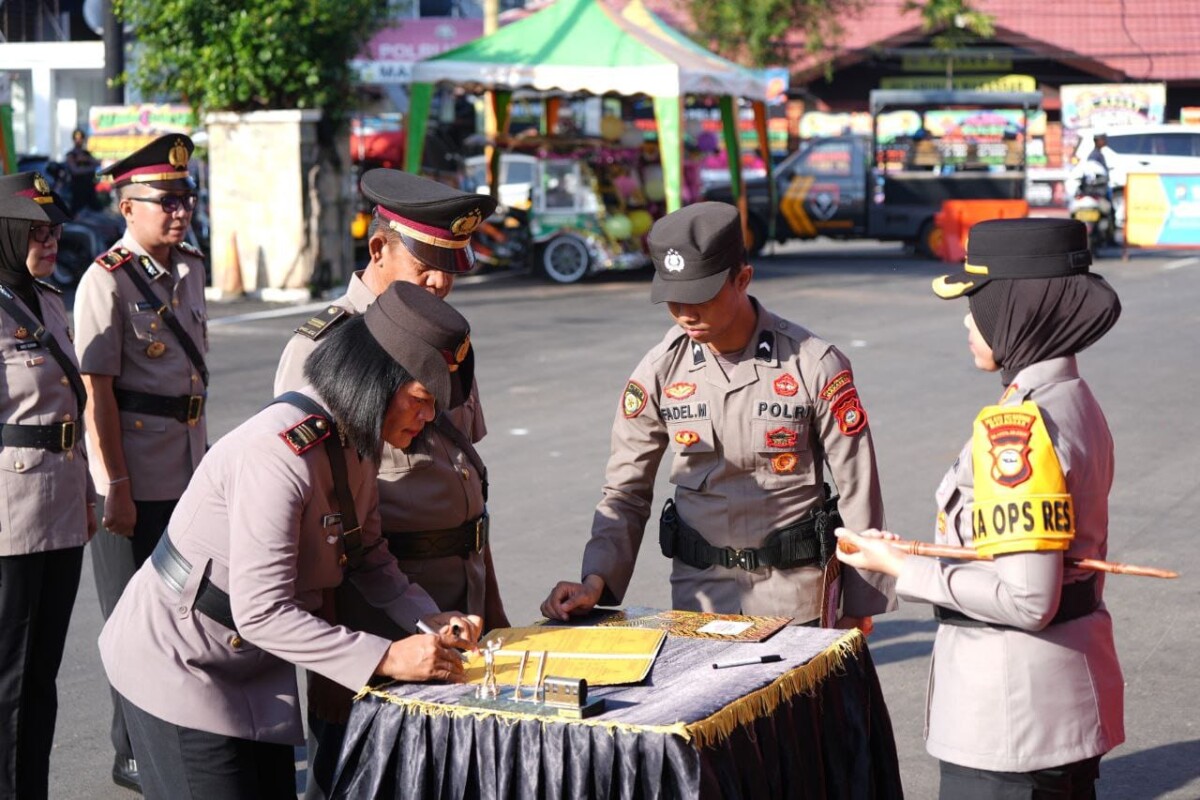 Kapolsek Hingga Pejabat Utama Polres Pelabuhan Makassar Berganti