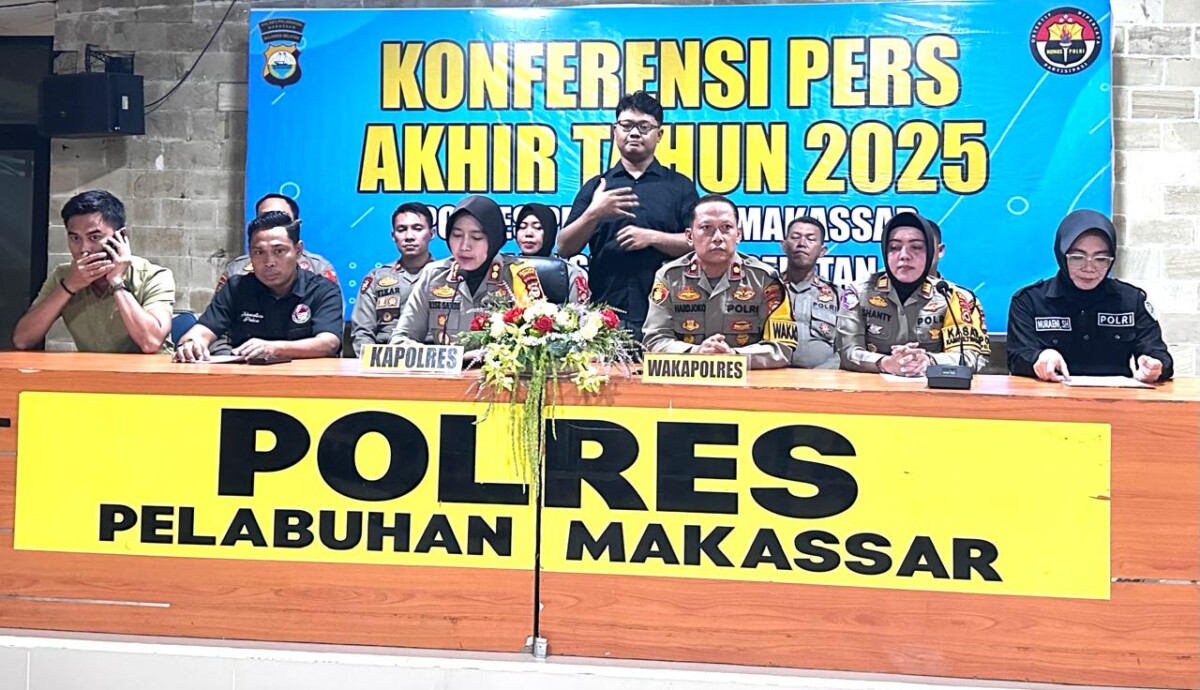 Sepanjang 2025, Wilayah Polres Pelabuhan Makassar Nihil Tawuran Namun ...
